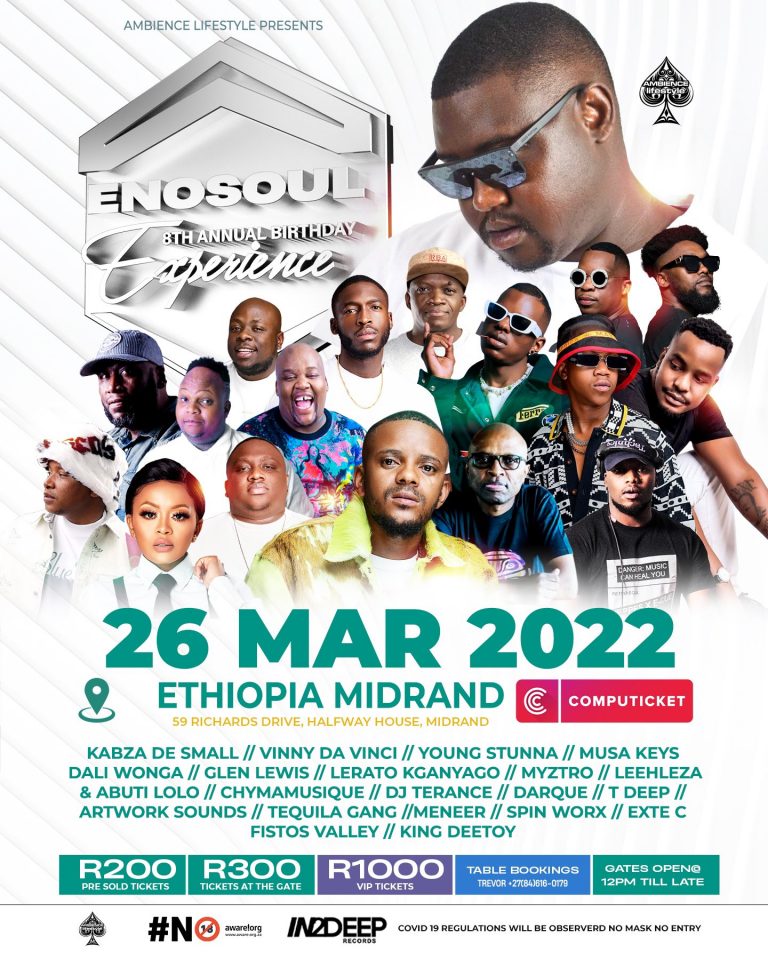 Enosoul 8th Annual Birthday Experience | MaxNote